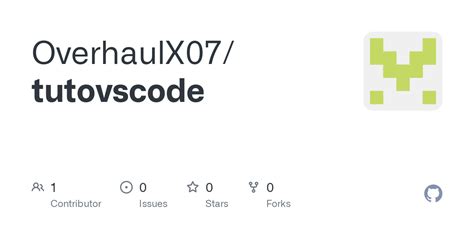 Github Overhaulx07tutovscode