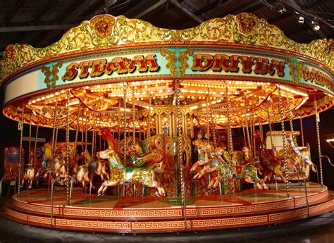 Carousel Flat Ride At Luna Park Parkz Theme Parks