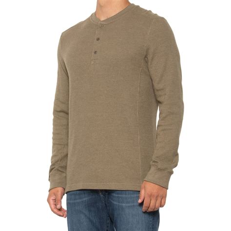 Eddie Bauer Thermal Henley Shirt For Men Save 43