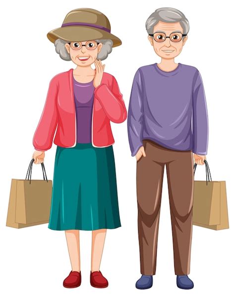 Imágenes De Adultos Mayores Dibujos Animados Descarga Gratuita En Freepik