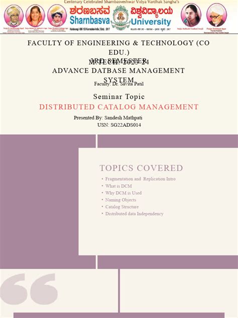 distributed catalog management pdf databases replication computing