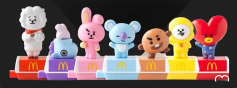 Bts X Bt21 Limited Edition Mdbonalds Collector Figurine Kpop Omo