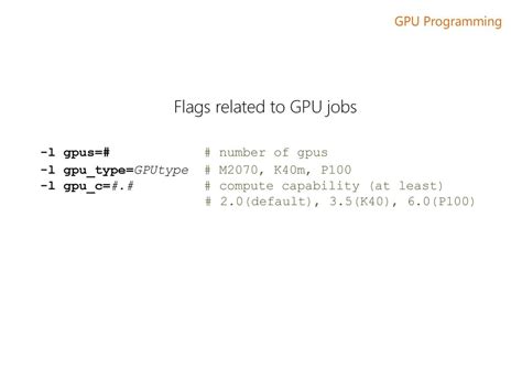 Gpu Programming Using Bus Shared Computing Cluster Ppt Download