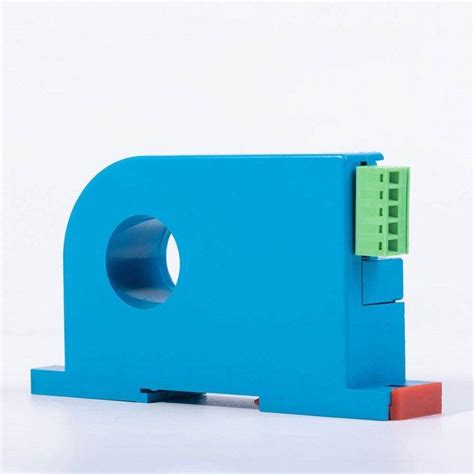 dc 0 50a 0 100a perforated dc ampere switch din dc current sensor with