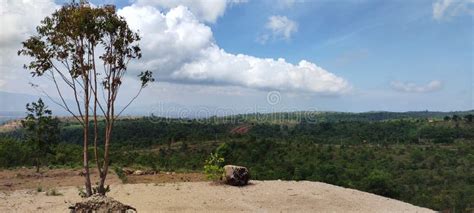 Alone Stone View From Bukit Bintang Stock Image Image Of View Bintang 291098881