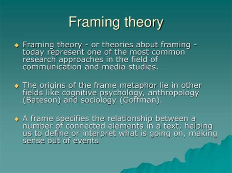 What Is Framing Analysis At Bernard Baril Blog