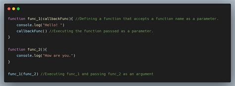 Callback In Javascript Callback Is One Of The Features Of By