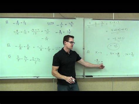 Free Video How To Add And Subtract Fractions Finding LCD From Professor Leonard Class Central