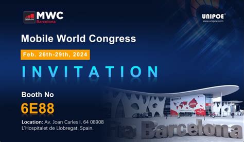 Jennie Huang On Linkedin Unipoe Mwc2024 Exhibition Poeswitches