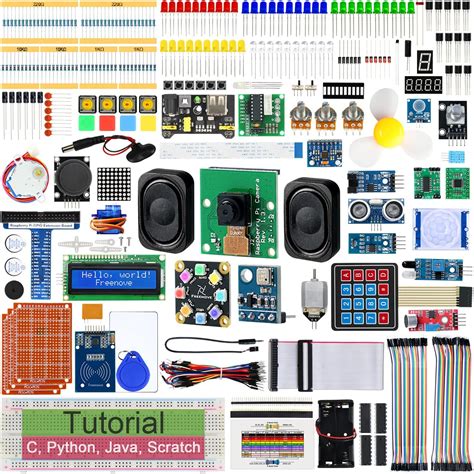 Freenove Ultimate Starter Kit For Raspberry Pi 5 4 B 3 B 400 558 Page