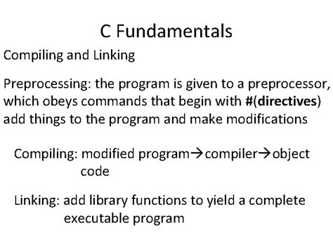 c programmingbasic 1 introduction to c 2 c