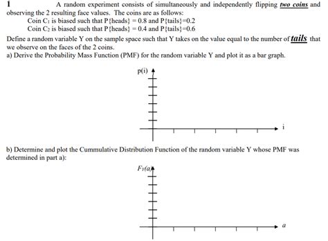 Solved A Random Experiment Consists Of Simultaneously And