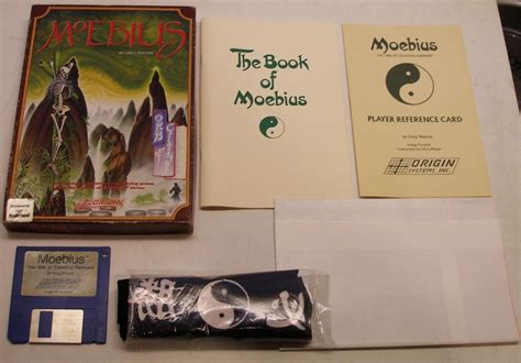 Rare Classic Game Moebius By Origin For Commodore Amiga 1827019810