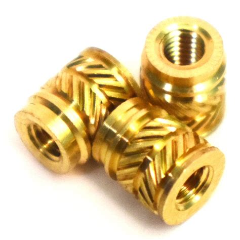 Jandj Products Inc M3 Brass Insert 100pcs55mm Od 3