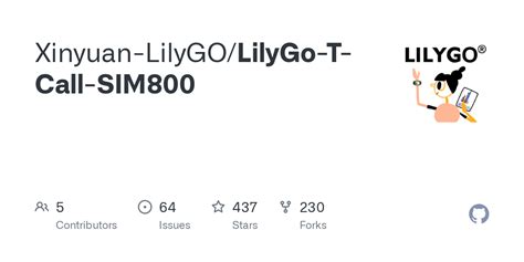 LilyGo T Call SIM Utilities H At Master Xinyuan LilyGO LilyGo T Call SIM GitHub