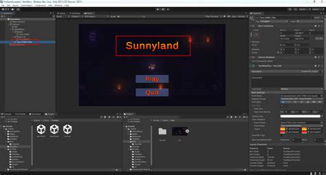 【unity2d游戏开发入门第三卷】 Unity入门总结sunnyland示例（下卷） Annihilatesword 博客园