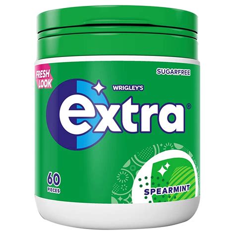 Wrigleys Extra Spearmint 60 Pcs - Branded Household - The Brand For ...