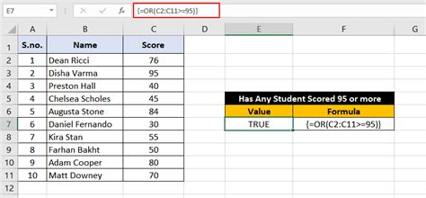 Excel OR Function How To Use