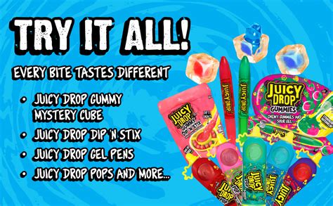 Juicy Drop Sweet And Sour Lollipop Variety Party Pack 21