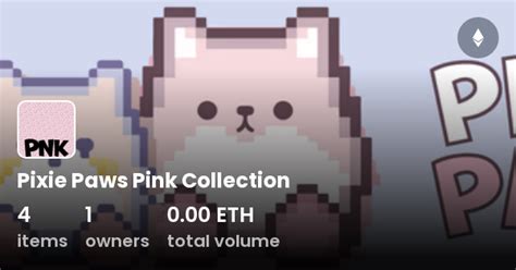 Pixie Paws Pink Collection Collection Opensea Pixie Paws Pink Collection Collection Opensea