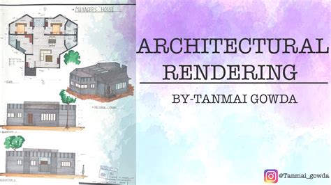 Architectural Rendering Using Alcohol Markers Tag Arch Youtube