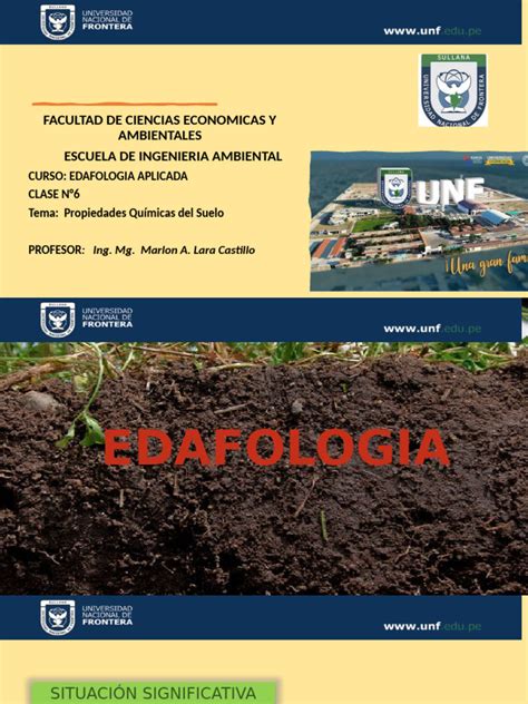 Edafologia 6°clase Malc Pdf Ph Ciencia Del Suelo