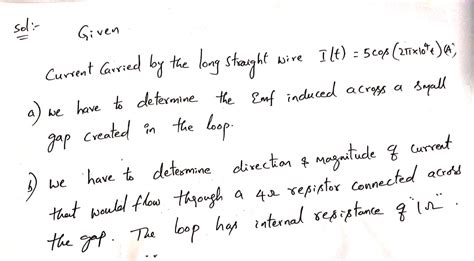 answered 6 6 the square loop shown in fig p6 6… bartleby