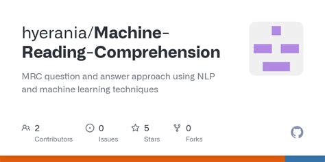 github hyerania machine reading comprehension mrc question and
