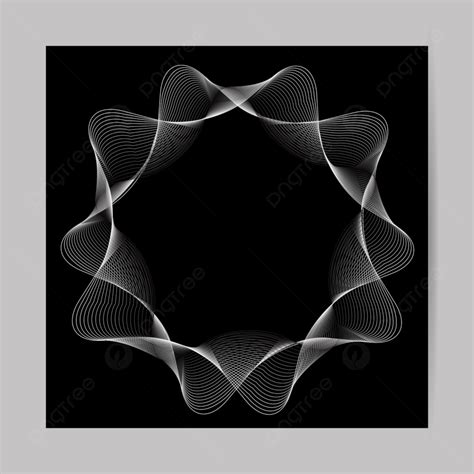 Design Elements Polygon Border Connection Background Design Curve Futuristic Background Image