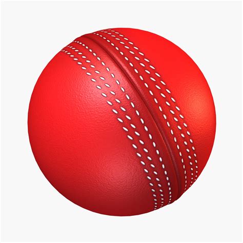 cricket ball 3d model by 3dshop