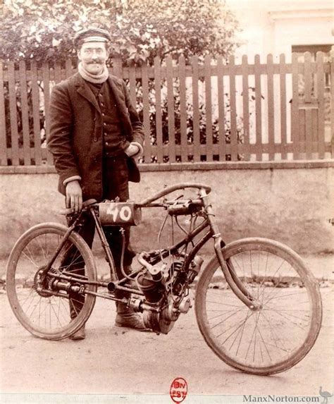 Moto Cardan 1902 V Twin Vintage French Motorcycle