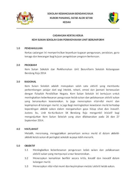 (DOCX) Kertas Kerja Kem Sukan Sekolah - DOKUMEN.TIPS