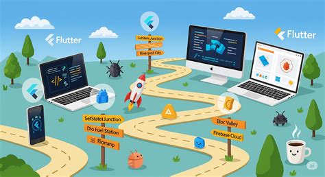 The 2025 Flutter Developer Roadmap By Kavyas Programming Path