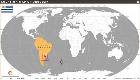 Where Is Uruguay Uruguay Location Map