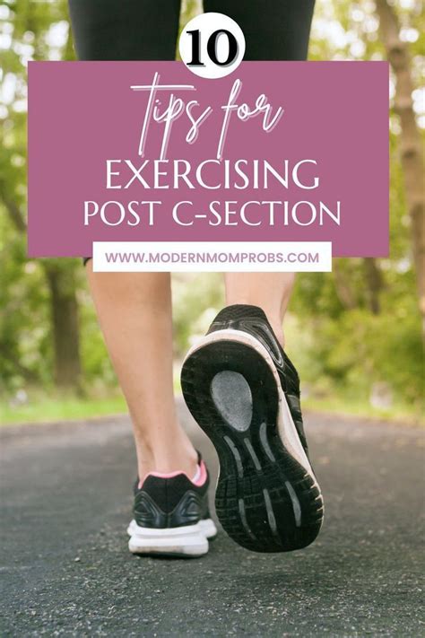 10 Tips For Exercising Post C Section Artofit