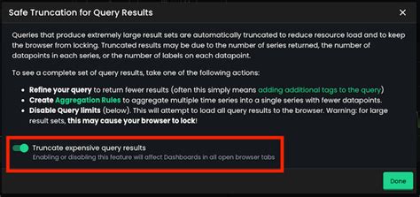 Query Limits Chronosphere Documentation