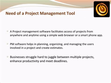 Web Based Project Management Software Ppt Computer Software And Applications Computing