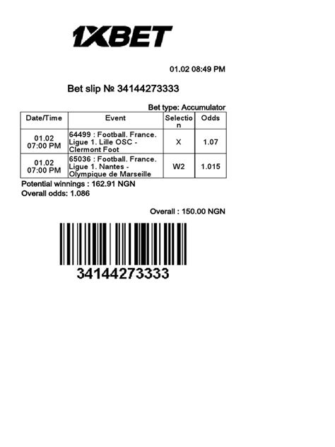 1xbet Ng Pdf