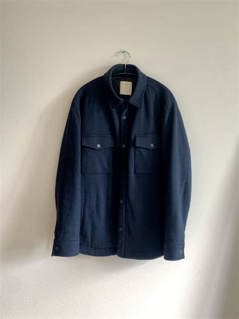 Sandro 산드로 깅엄 체크 자켓 내피 누빔 L사이즈 한남동 남성패션 잡화 당근 중고거래