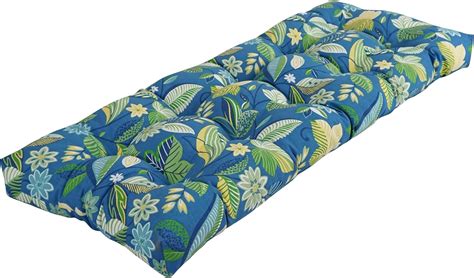 Blazing Needles Tufted Outdoor Bench Cushion 46 X 19