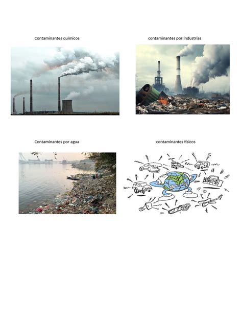 Contaminantes Químicos Contaminantes Por Industrias Pdf