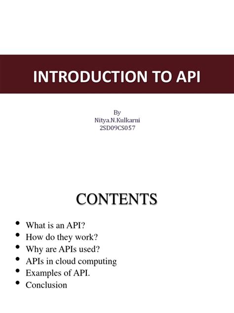 Api Presentation Pdf Application Programming Interface Cloud Computing