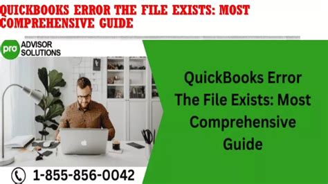 ppt quickbooks error the file exists most comprehensive guide