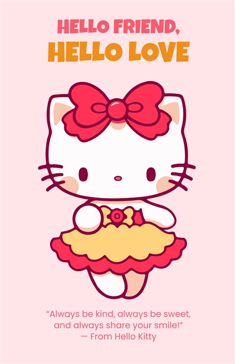 Free Hello Kitty Templates To Edit Online