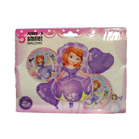 ფოლგირებული ბუშტები პრინცესა სოფია