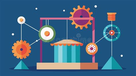 A Kinetic Installation With Moving Parts And Gears Translating Data Into A Physical