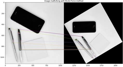 Datatechnotes Image Keypoints Matching Example With Brute Force Method In Opencv