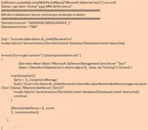 Powershell E O Dia A Dia Do Dba Sql Server Mcdba Brasil