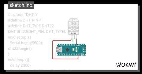 Tugas 1 Dht 22 Wokwi Esp32 Stm32 Arduino Simulator Tugas 1 Dht 22 Wokwi Esp32 Stm32 Arduino Simulator