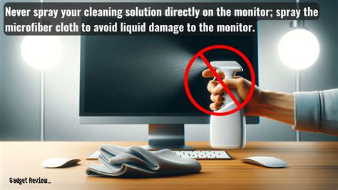 How To Clean A Monitor Without Streaks Streak Free Display